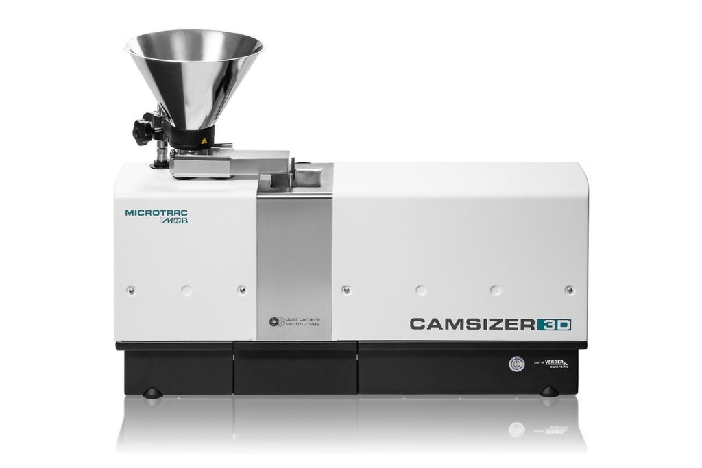 Analizador de tamaño y forma de partículas CAMSIZER 3D - STALab