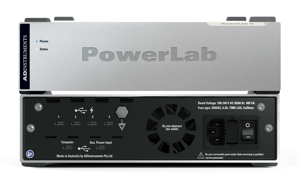 Sistema de adquisición para investigación Powerlab C - STALab